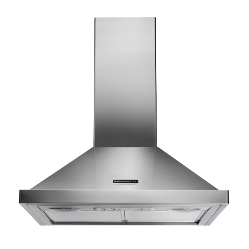 Rangemaster RHDC60SS/C 60cm Chimney Hood Stainless Steel with Chrome ...